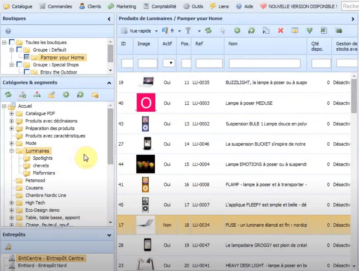 Store Commander : Solution Incontournable pour Prestashop
