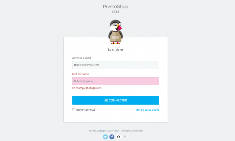 Prestashop Admin : Comment accéder au backoffice Prestashop